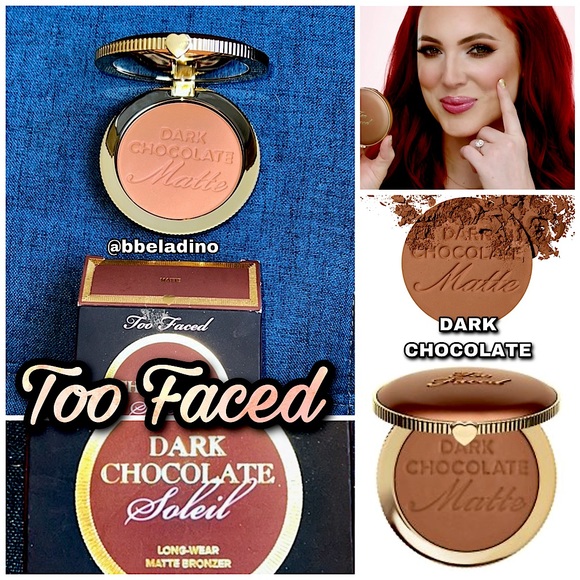 Too Faced | Makeup | Nib Too Faced Dark Chocolate Soleil Longwear Matte ...
